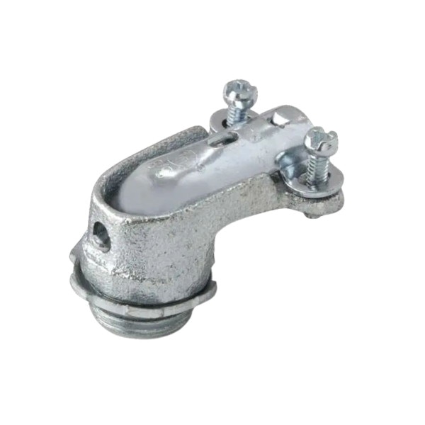 RACO 2201 – 3/8" 90° Squeeze Connector for FMC/AC/MC Cable | BABSCO
